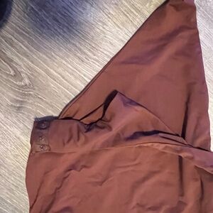 SHEIN | Tops | Nwt Shein Bae Brown Squareneck Bodysuit | Poshmark